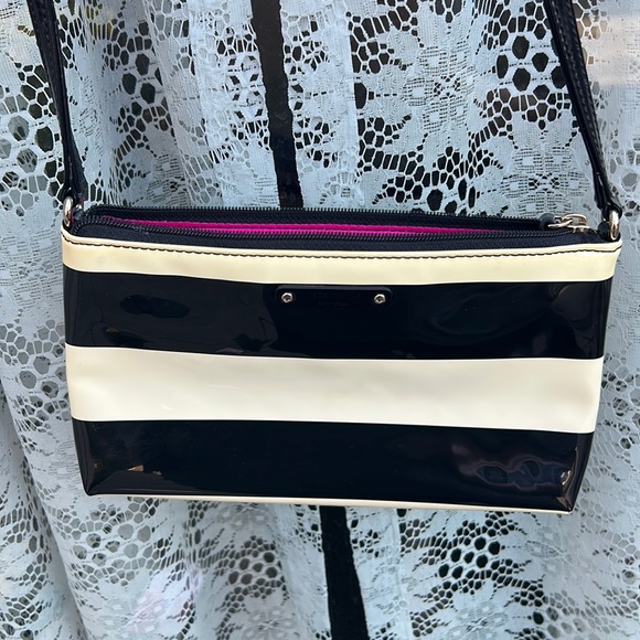 kate spade | Bags | Kate Spade Striped Shoulder Bag | Poshmark